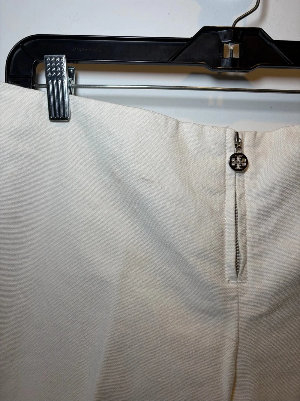 Tory Burch | Pants & Jumpsuits | Tory Burch White Cotton Flare Pants ...
